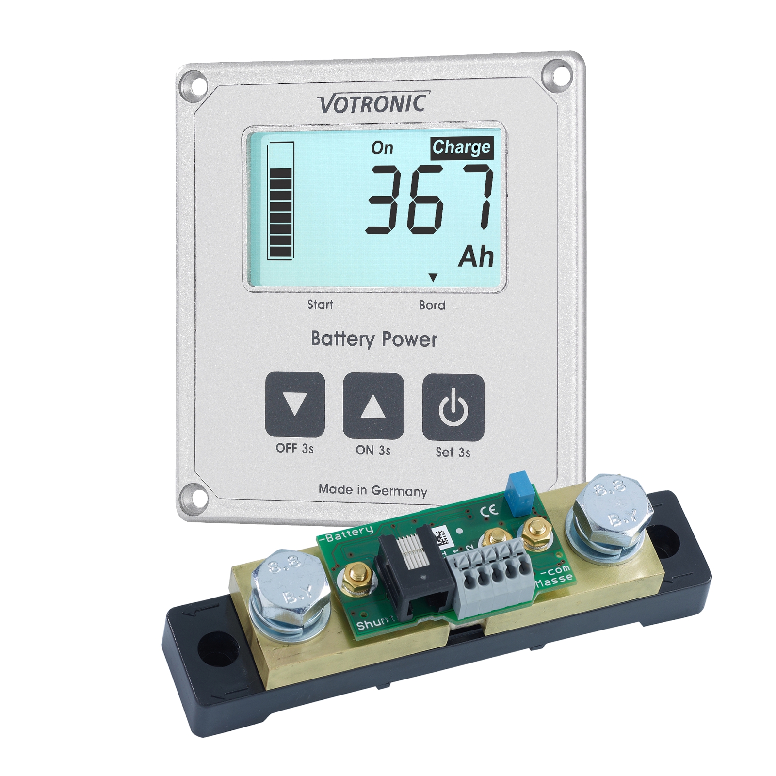 Battery Charging Units 100A 12V/24V Votronic smart battery shunt with ...